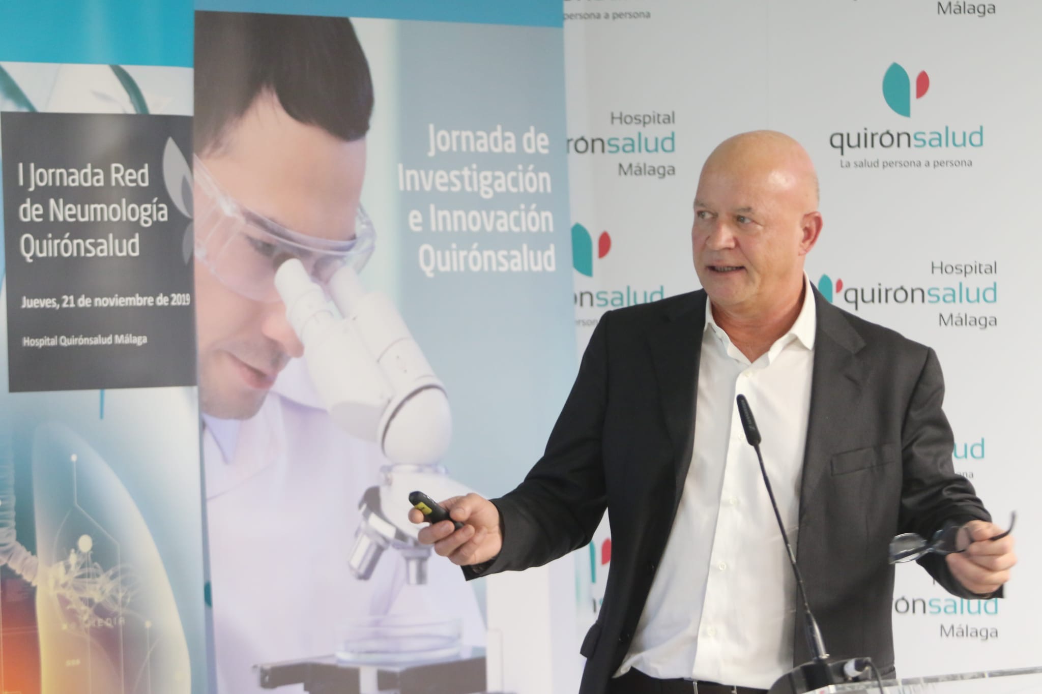 La I Jornada Red de Neumología Quirónsalud reúne en Málaga a medio centenar de especialistas del ...